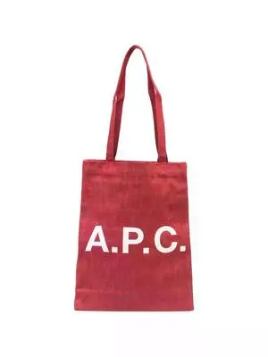 A.p.c. Logo Totes