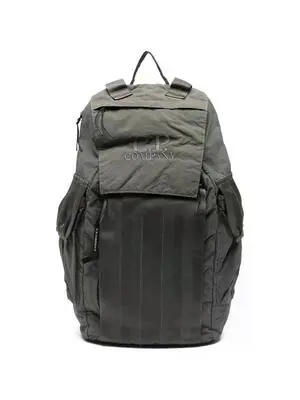C.P. COMPANY Mixed Material Backpack - Grey