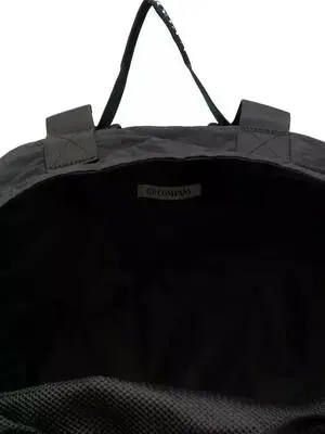 C.P. COMPANY Zip Backpack - Black