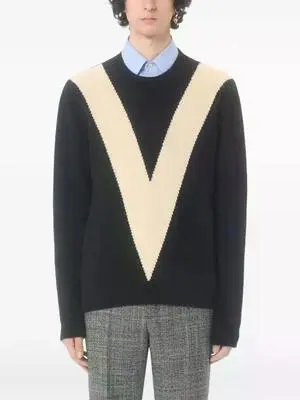 Valentino Garavani Wool Long-sleeve Sweater