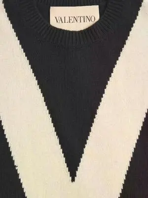Valentino Garavani Wool Long-sleeve Sweater