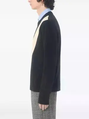 Valentino Garavani Wool Long-sleeve Sweater - Black