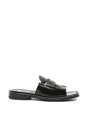 Moschino Square-toe Flat Sandals