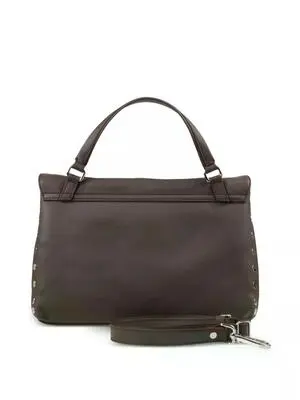 ZANELLATO Small Postina Twist-lock Tote - Brown