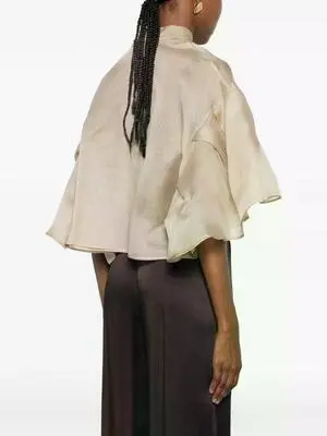 Max Mara Ruffled Layered Shirt