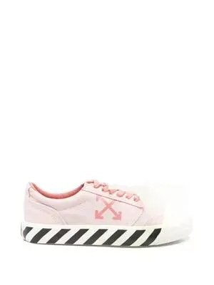 Off-White Arrow-Print Low-Top Sneakers Pink