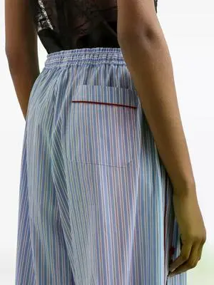 Dolce & Gabbana Poplin Trousers With Embroidery