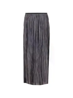 ROBERTO COLLINA Pleated Skirt - Grey
