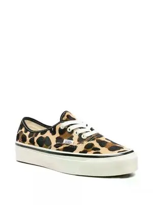 VANS Authentic Leopard Print Sneakers - Neutrals