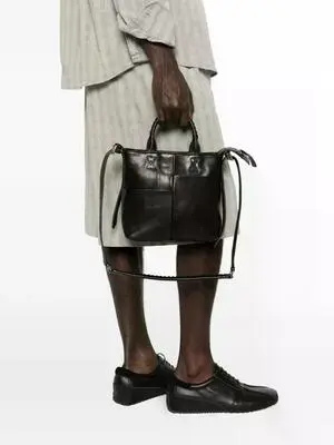 CORNELIAN TAURUS BY DAISUKE IWANAGA Braided-handle Tote Bag