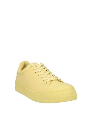 Marni Low-top Leather Sneakers - Yellow