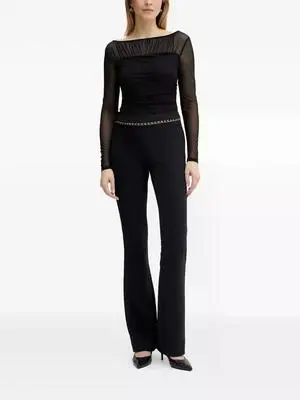 Guess Kadelyn Gathered-detail Long-sleeve Top