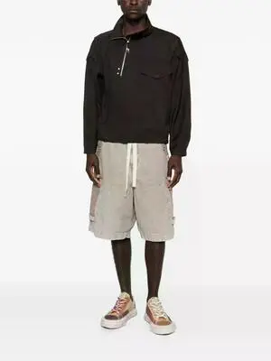 Mihara Yasuhiro Cargo Drawstring Shorts - Neutrals
