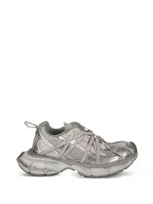 Balenciaga 3xl Extreme Laces B Slip-on Sneakers - Silver