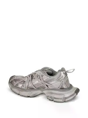 Balenciaga 3xl Extreme Laces B Slip-on Sneakers - Silver