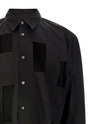 Comme Des Garçons Geometric Cut-out Shirt