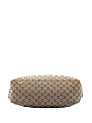 Gucci Gg Canvas Icon Bit Satchel - Neutrals