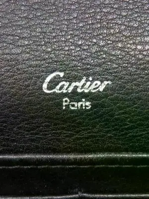 Cartier 1990-2010 Patent Happy Birthday Wallet Long Wallets