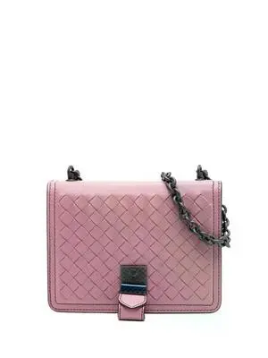 Bottega Veneta Small Nappa Intrecciato Runway Shoulder Bag