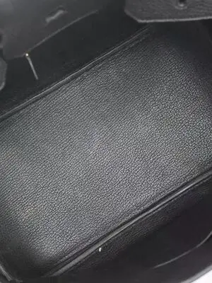 Hermès 2015 Togo Birkin Retourne 35 Handbag - Black