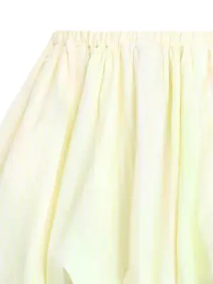 PATOU Elasticated-waist Bloomer Mini Skirt - Yellow