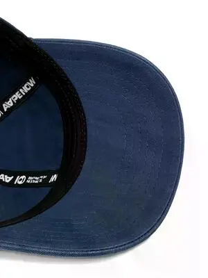 AAPE BY *A BATHING APE Embroidered Baseball Cap - Blue