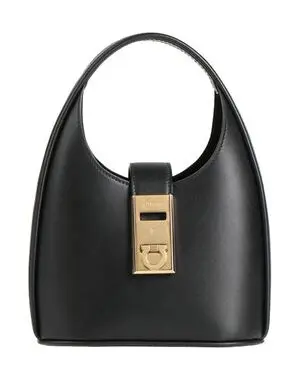 FERRAGAMO Hobo Mini Handbag In Calfskin And Kidskin
