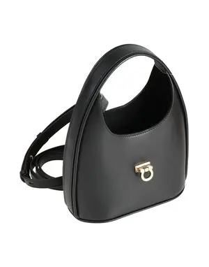 FERRAGAMO Hobo Mini Handbag In Calfskin And Kidskin