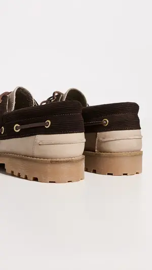 Barbour Deck Boat - Sand/brown