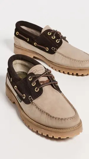 Barbour Deck Boat - Sand/brown