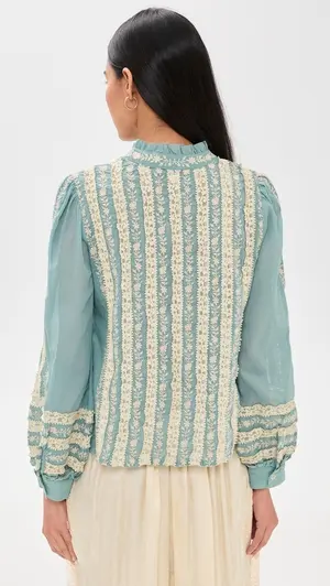 Sea Kirsten Printed Long Sleeve Top