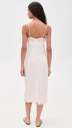Rag & Bone Ann Embroidered Slip Dress