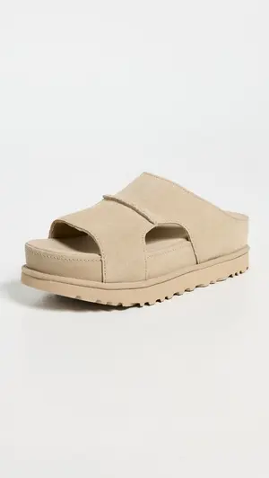 UGG Goldenstar Hi Cutout Slide - Sand