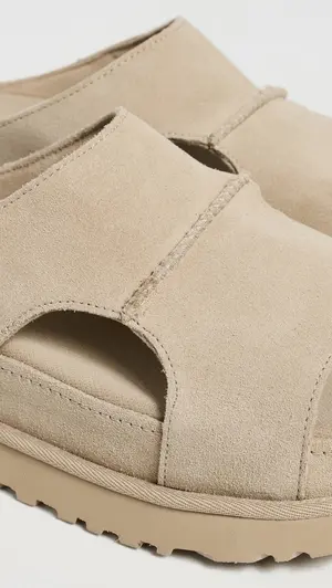 UGG Goldenstar Hi Cutout Slide - Sand