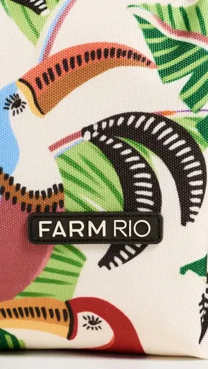 Farm Rio Toucan With Foliage Big Pouch
