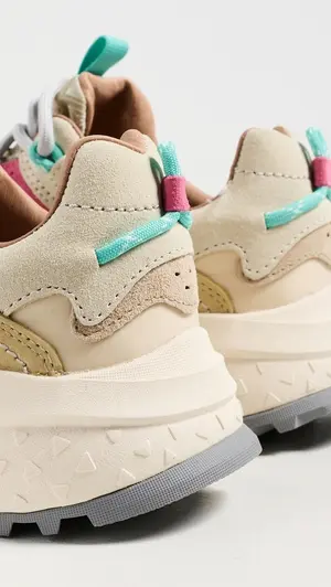 FLOWER MOUNTAIN Yamabushi Sneakers - Vanilla Pink