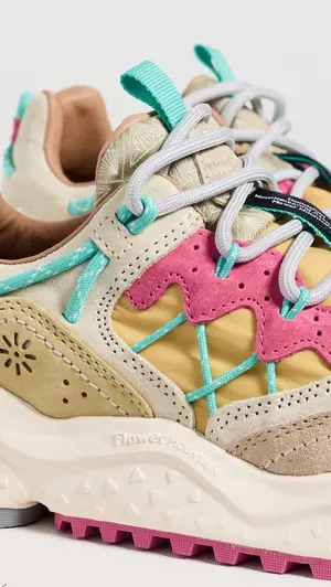FLOWER MOUNTAIN Yamabushi Sneakers - Vanilla Pink