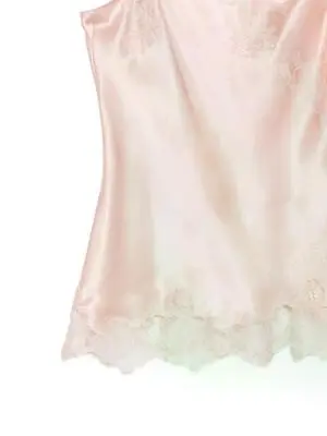 Carine Gilson Straight Neckline Lace Camisole