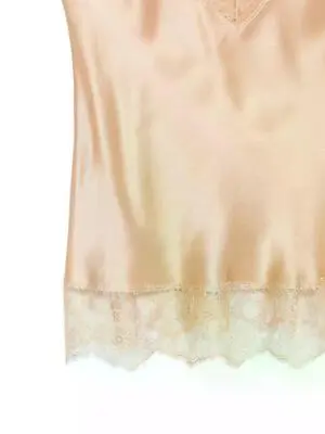 Carine Gilson Lace Detail V-neck Camisole