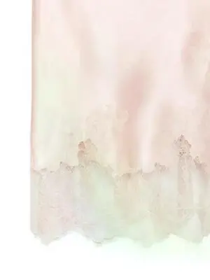 Carine Gilson Lace-detail Silk Slip