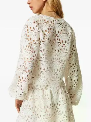 TWINSET Macramé-woven Blouse
