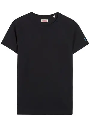 STRETCH FRAISE Ribbed Stretch-cotton T-shirt