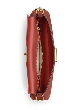 COACH Jet Suede Shoulder Bag