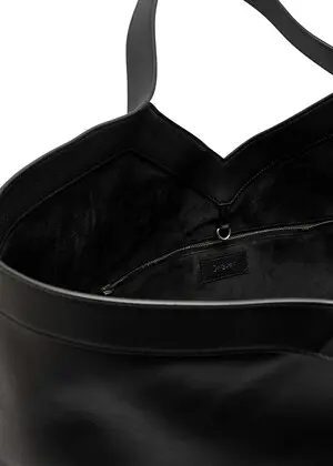 Saint Laurent Y Maxi Leather Tote Bag
