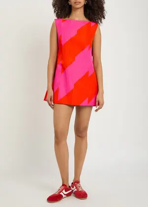Dries Van Noten Dabel Printed Mini Dress