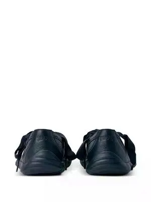 Camper Peu Path+ Lace-up Ballet Flats - Black