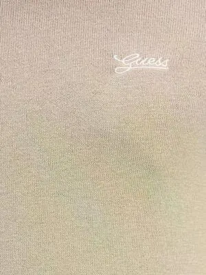 Guess Script-logo Sweater - Neutrals