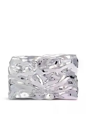 Off-White Sculpture Crushed Clutch