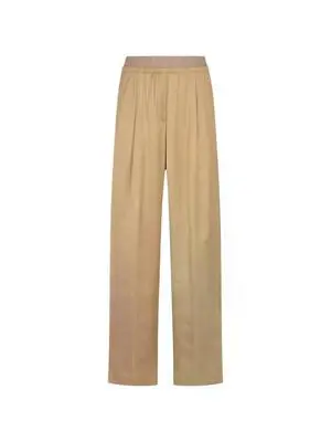 Peserico Elasticated-waist Wide Leg Trousers