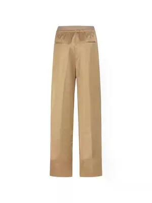Peserico Elasticated-waist Wide Leg Trousers